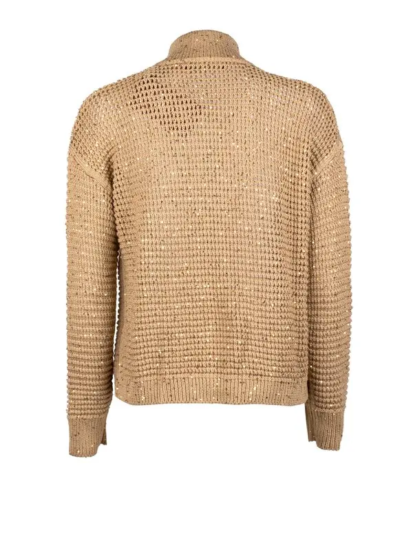 Max Mara Mstarco Sequin Embellished Cardigan