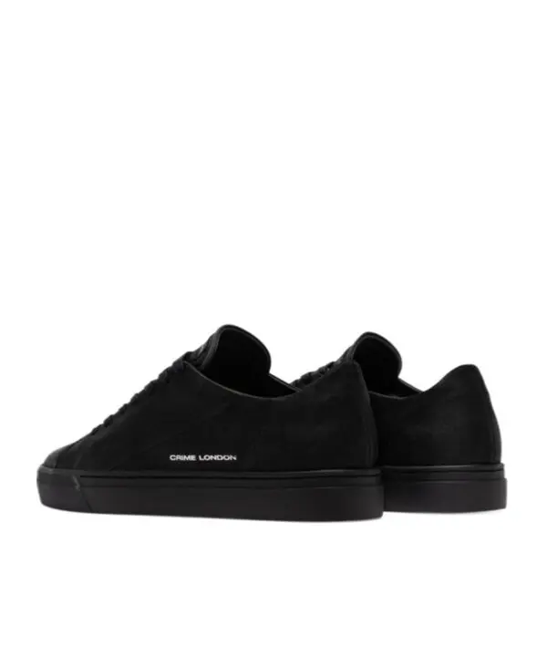 CRIME LONDON Amuse Obsidian Low-top Sneakers - Black