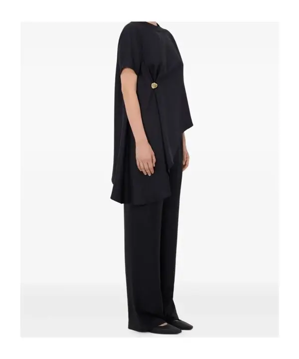 Loulou De Saison Madea Draped Asymmetric Top