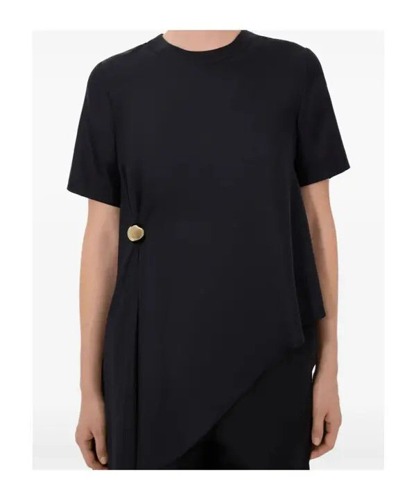 Loulou De Saison Madea Draped Asymmetric Top