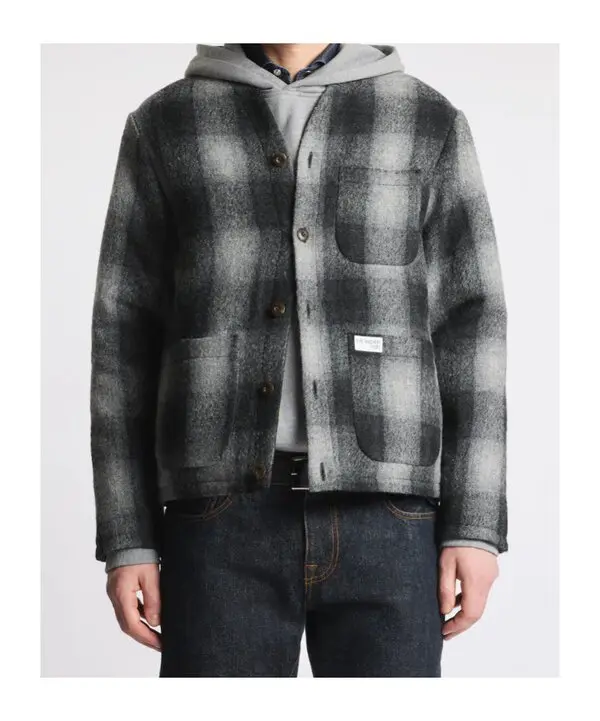 FAY Reversible Padded Wool Jacket