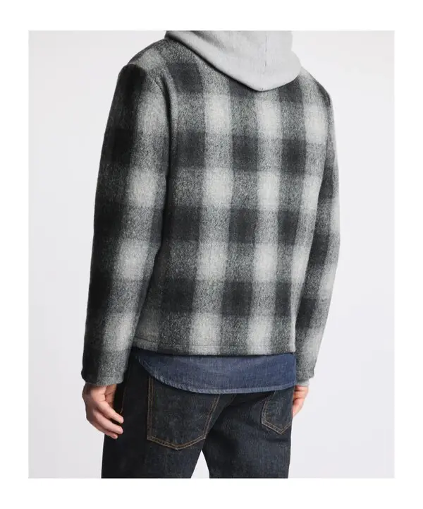 FAY Reversible Padded Wool Jacket