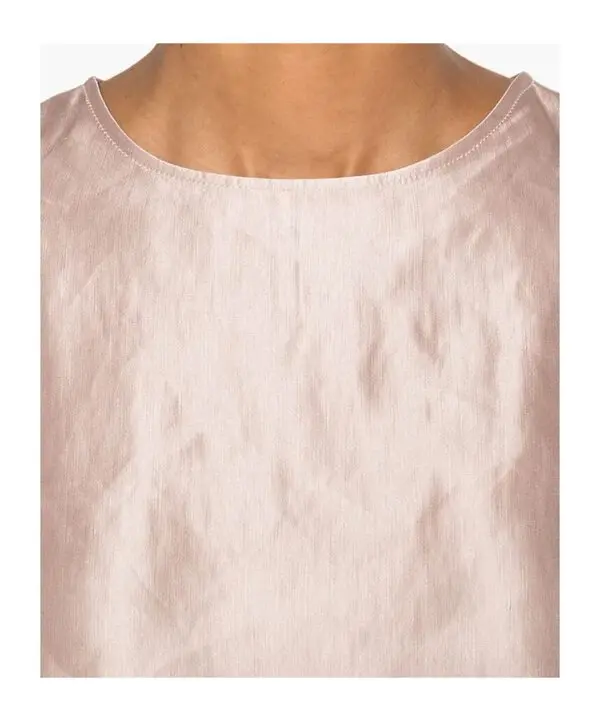 Loulou De Saison Round Neck Long Sleeve Top - Pink
