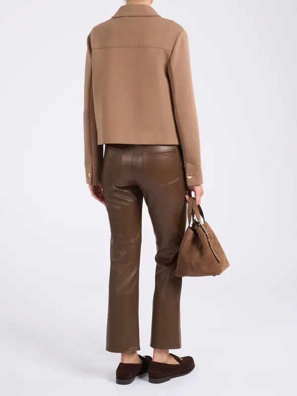 Max Mara Smmsabato Button-up Jacket - Camel