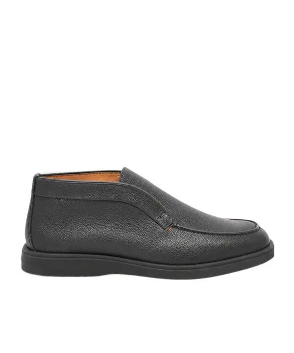 Santoni Leather Loafers