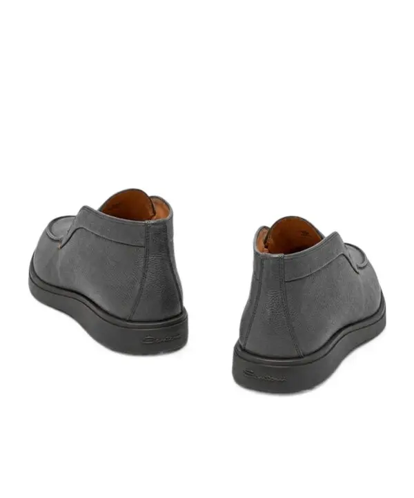 Santoni Leather Loafers