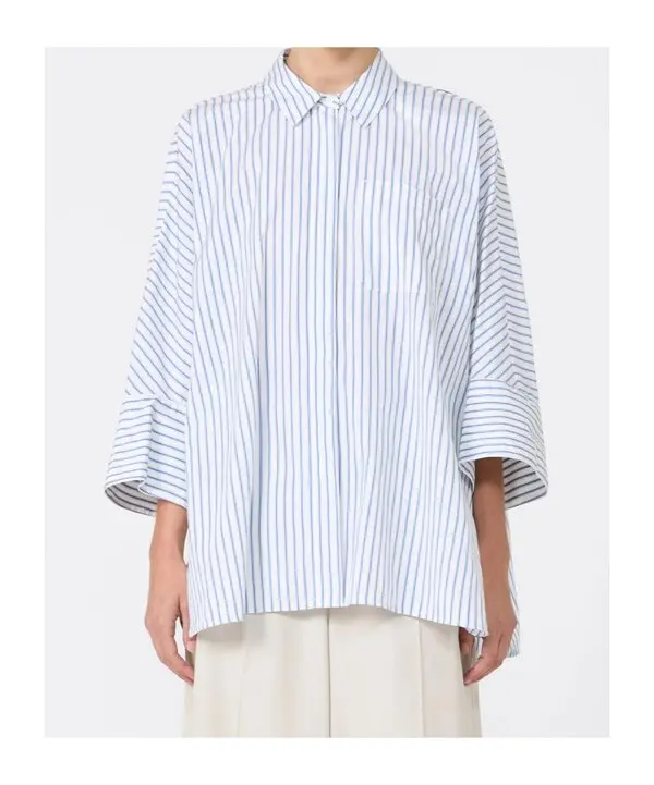 Max Mara Striped Oversized Shirt