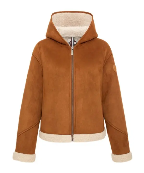 COLMAR Hooded Sheepskin Jacket