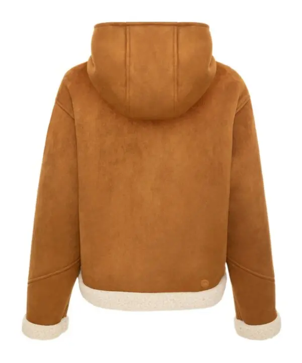 COLMAR Hooded Sheepskin Jacket