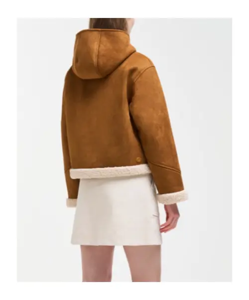 COLMAR Hooded Sheepskin Jacket