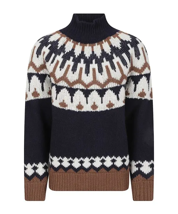 ERMANNO FIRENZE High-neck Knit Sweater