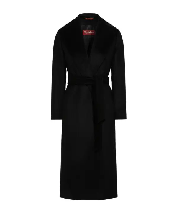 Max Mara Loriana Long-sleeve Belted Coat