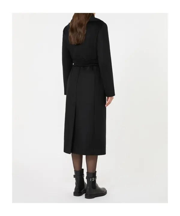 Max Mara Loriana Long-sleeve Belted Coat