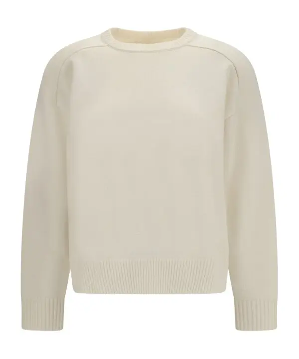 Loulou De Saison Breha Crewneck Sweater - Ivory
