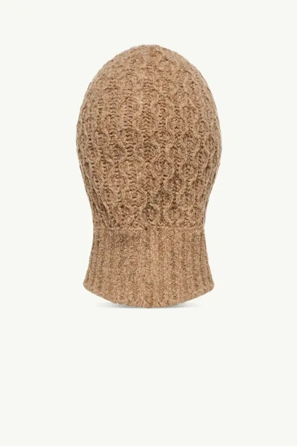 Moncler Bouclé Wool Blend Balaclava
