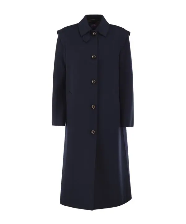 Max Mara Long Single-breasted Coat