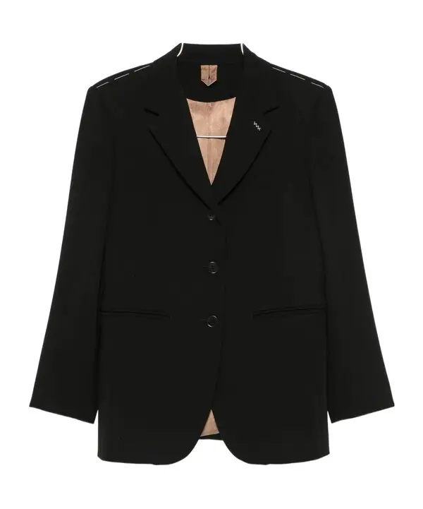 Max Mara Lapel Long-sleeved Suit Jacket