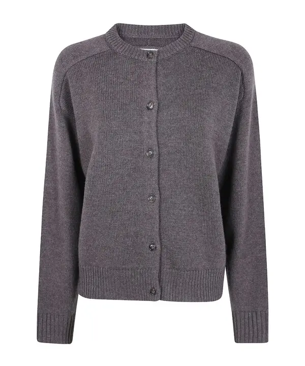 Loulou De Saison Aidar Ribbed Cardigan - Gray