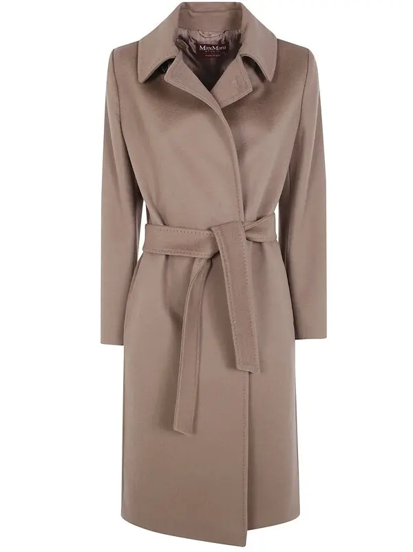 Max Mara Belted Long Coat - No