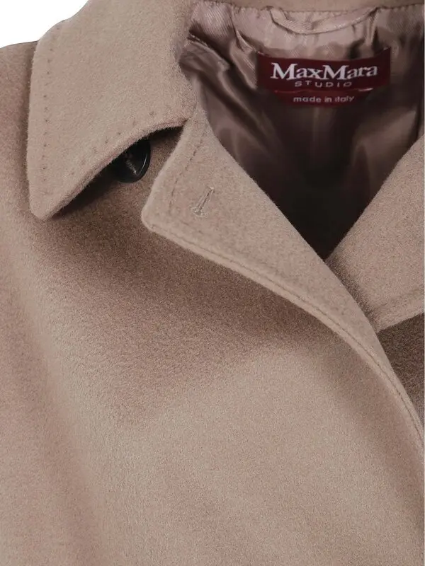 Max Mara Belted Long Coat - No