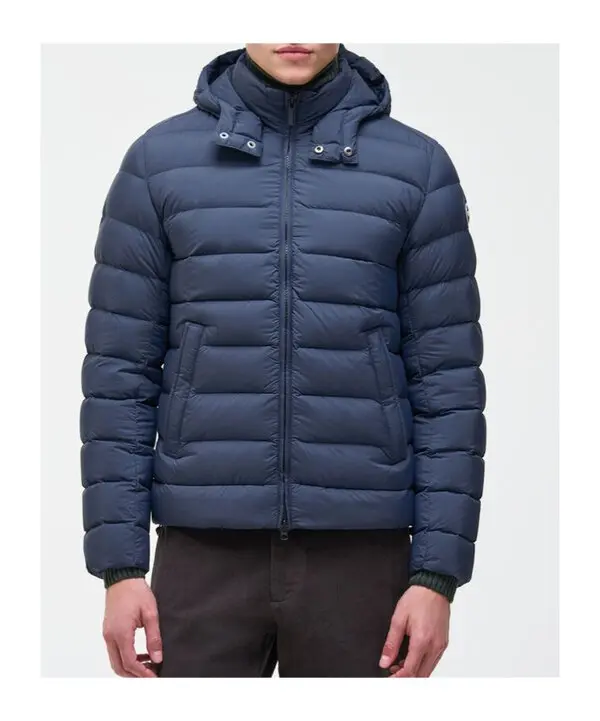 COLMAR Quilted Down Jacket With Detachable Hood