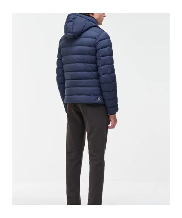 COLMAR Quilted Down Jacket With Detachable Hood