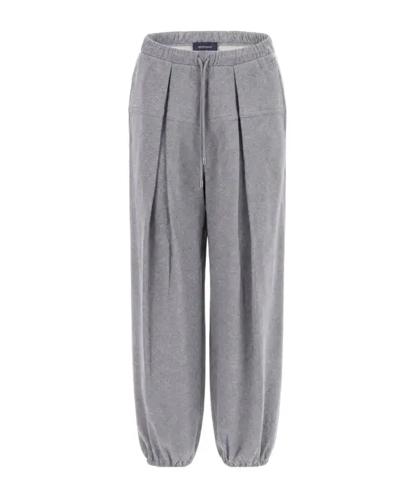 Sportmax Candore Drawstring Trousers - Light Gray