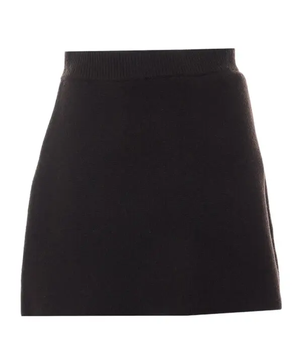 LISA YANG Clare Ribbed-waist Knitted Skirt