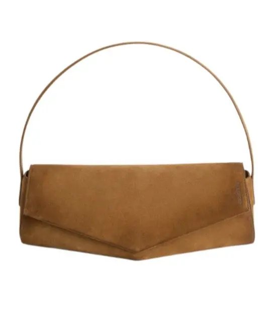 JIL SANDER Kante Flap Shoulder - Walnut Color