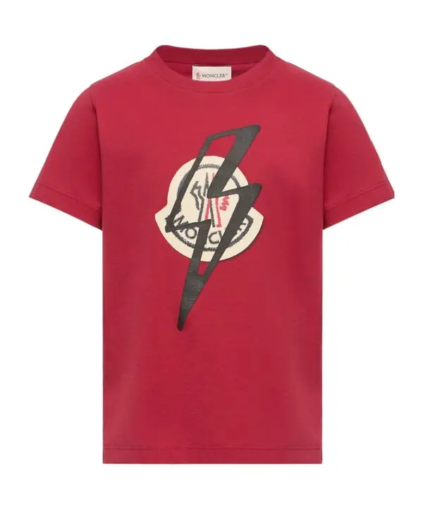 Moncler Printed Cotton Jersey T-shirt