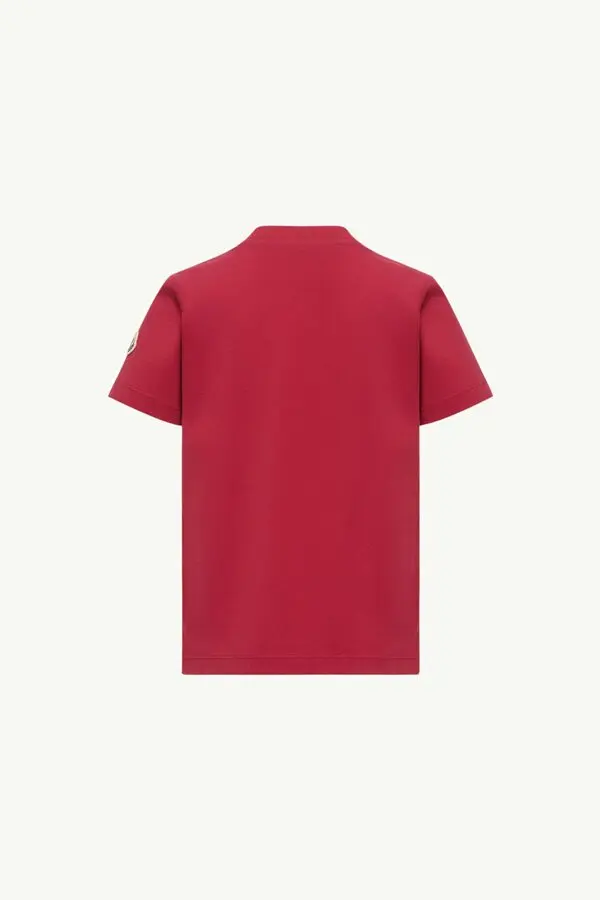 Moncler Printed Cotton Jersey T-shirt