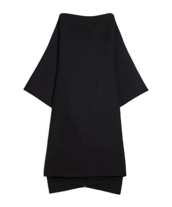 JIL SANDER 319 Draped Panel Dress