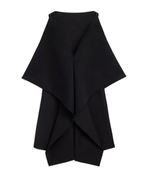 JIL SANDER 319 Draped Panel Dress