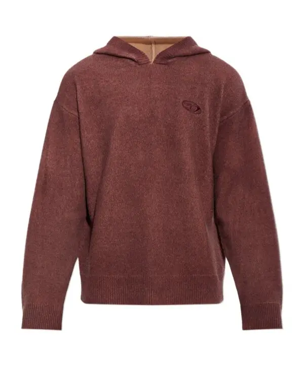 DIESEL® Long-sleeved Sweater With Hood