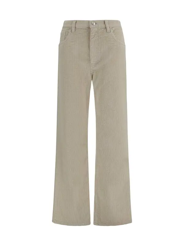 Marni Corduroy Straight-leg Trousers