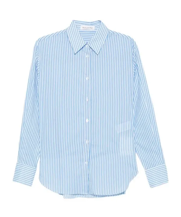 THE FRANKIE SHOP Striped Long Sleeve Shirt