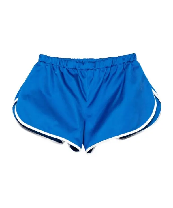 THE FRANKIE SHOP Elastic-waist Contrast Trim Shorts