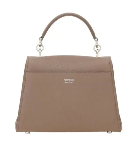 FERRAGAMO Double Gancini Top Handle