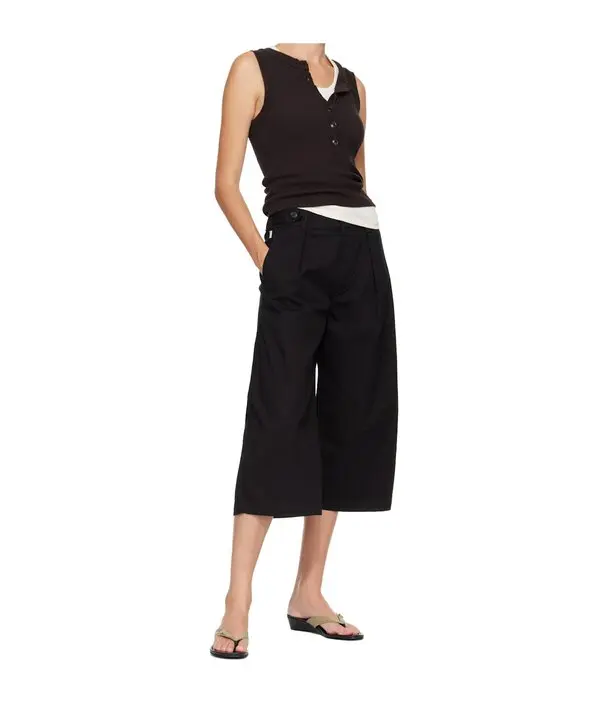 Citizens Of Humanity Cocoon Pleated Trousers - Black