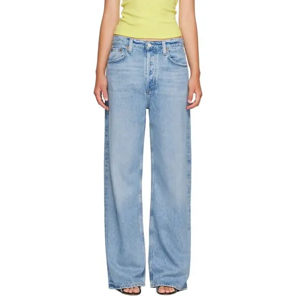 AGOLDE Non-stretch Loose-fit Jeans - Blue