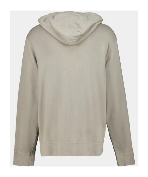 JAMES PERSE Vintage French Terry Zip-up Hoodie - Grey