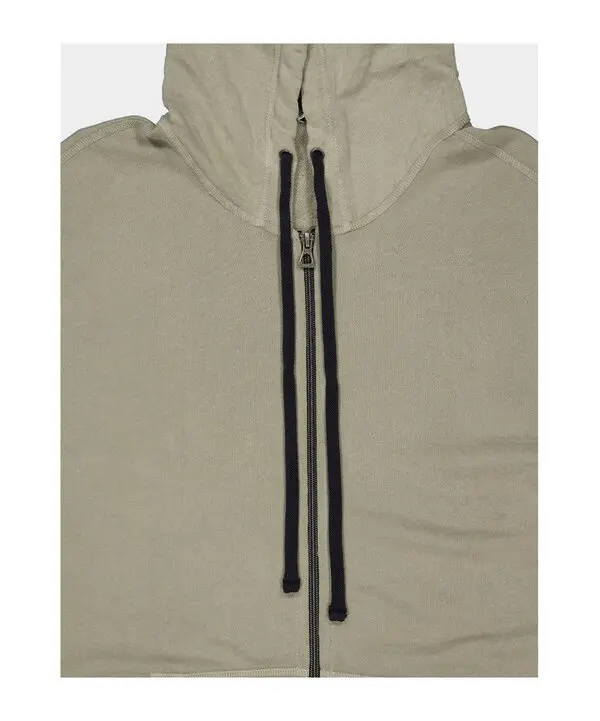 JAMES PERSE Vintage French Terry Zip-up Hoodie - Grey