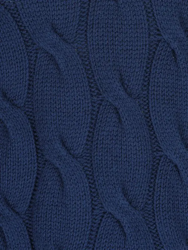 Herno Cable-knit High-neck Sweater