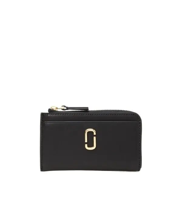 Marc Jacobs Logo Plaque Zip-up Wallet