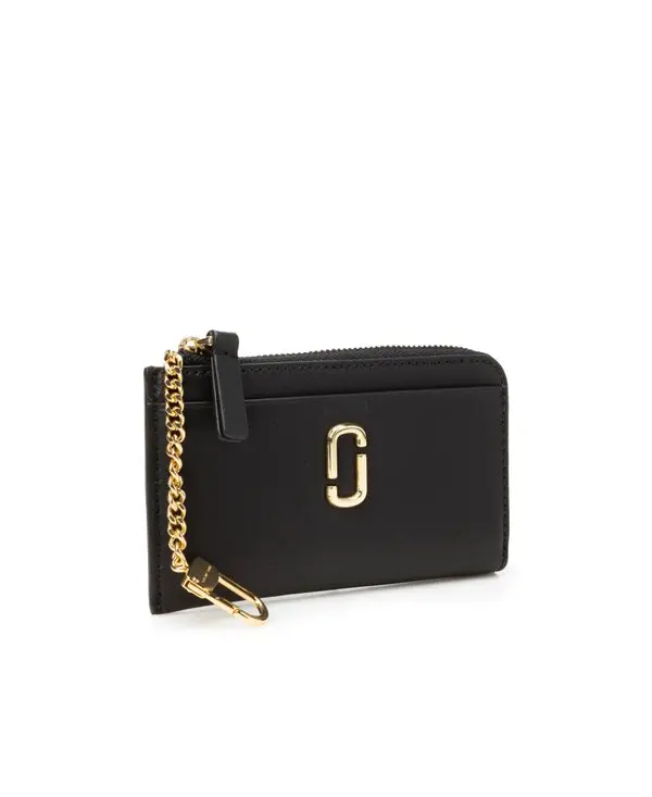 Marc Jacobs Logo Plaque Zip-up Wallet