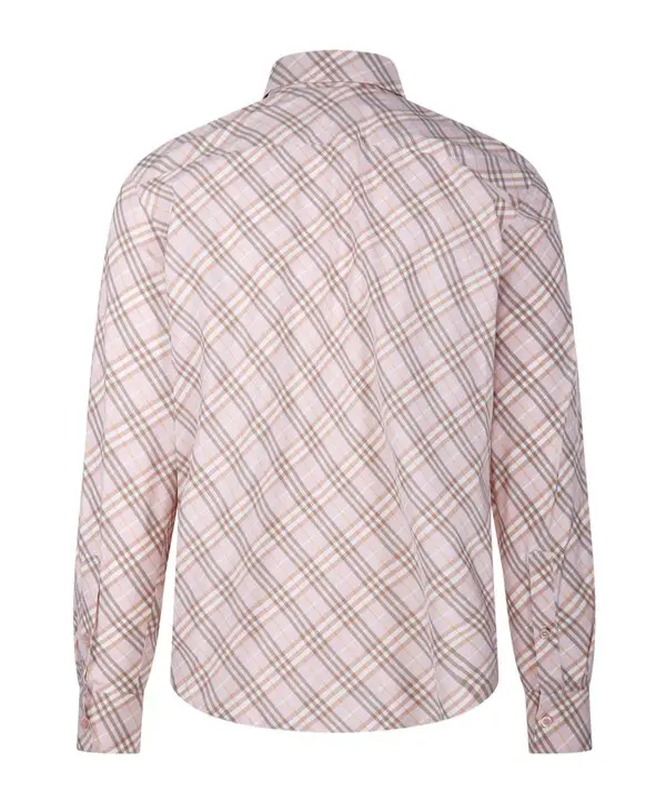 Burberry Long Sleeved Checked Shirt