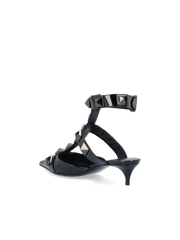 Valentino Garavani Rockstud Ankle Strapped Pumps