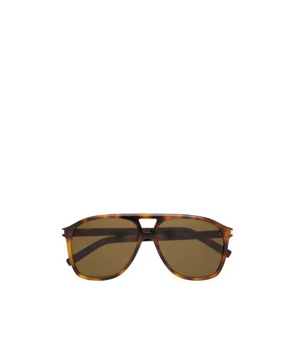 Saint Laurent Aviator Sunglasses - Tortoiseshell