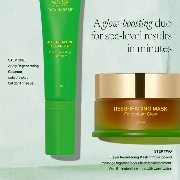 Tata Harper Instant Glow Facial Kit - One-color
