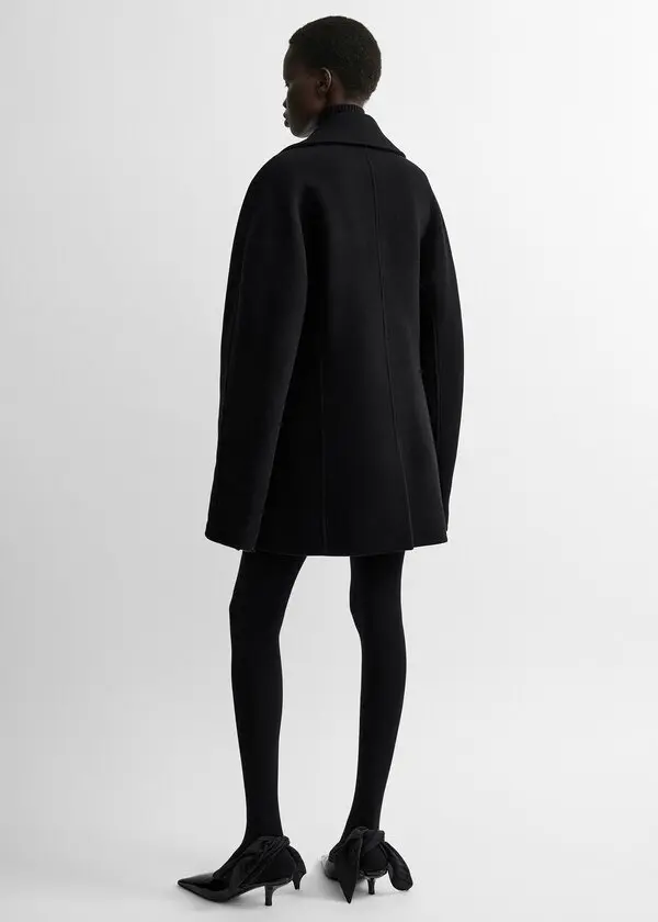 TOTEME Double-breasted Wool-cashmere Blend Peacoat